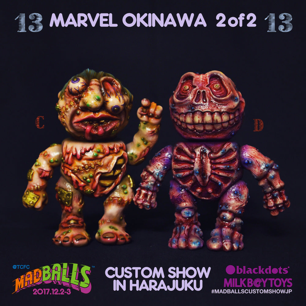 【MADBALLS CUSTOM SHOW IN HARAJUKU】MADBALLS SOFUBI COIN BANK CUSTOM BY ...