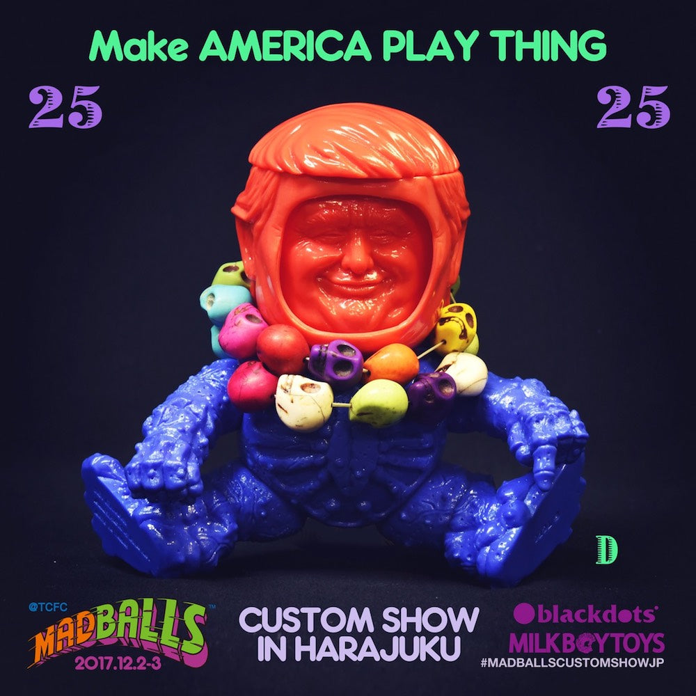【MADBALLS CUSTOM SHOW IN HARAJUKU】MADBALLS SOFUBI COIN BANK CUSTOM Mak ...